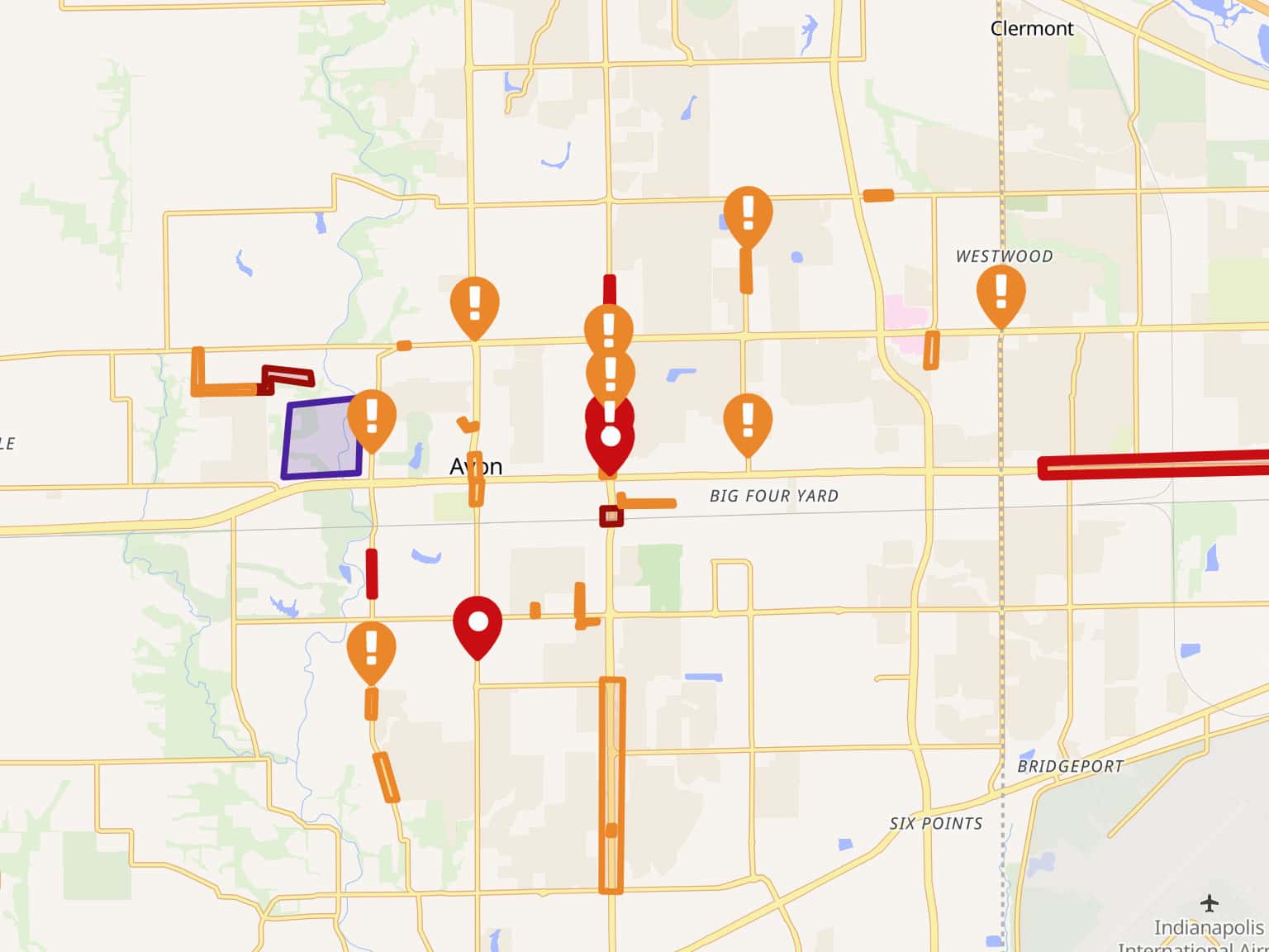 Avon Roadwork Map by aginogino · Company